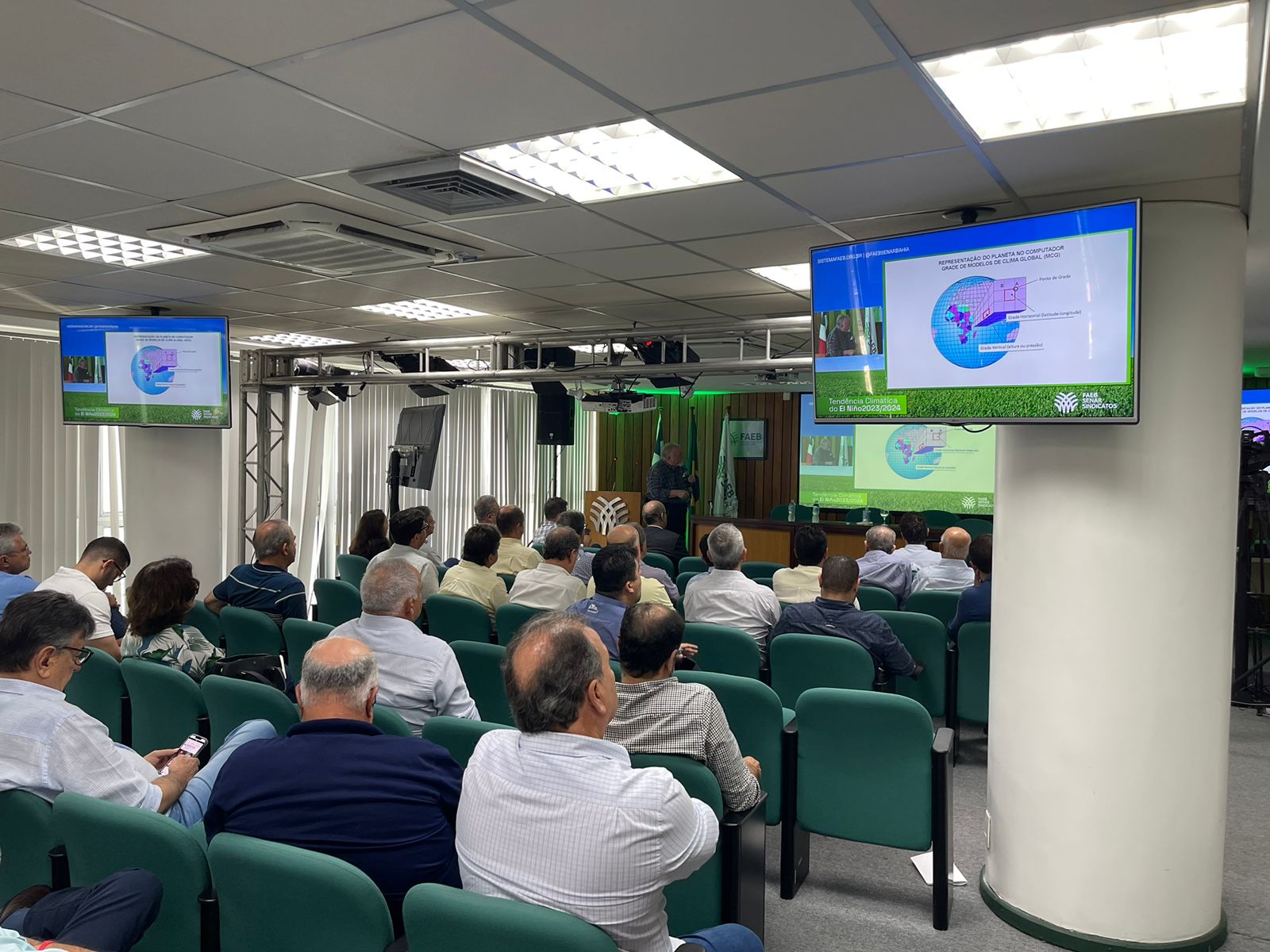 Sistema Faeb/Senar realiza palestra sobre tendências climáticas ...